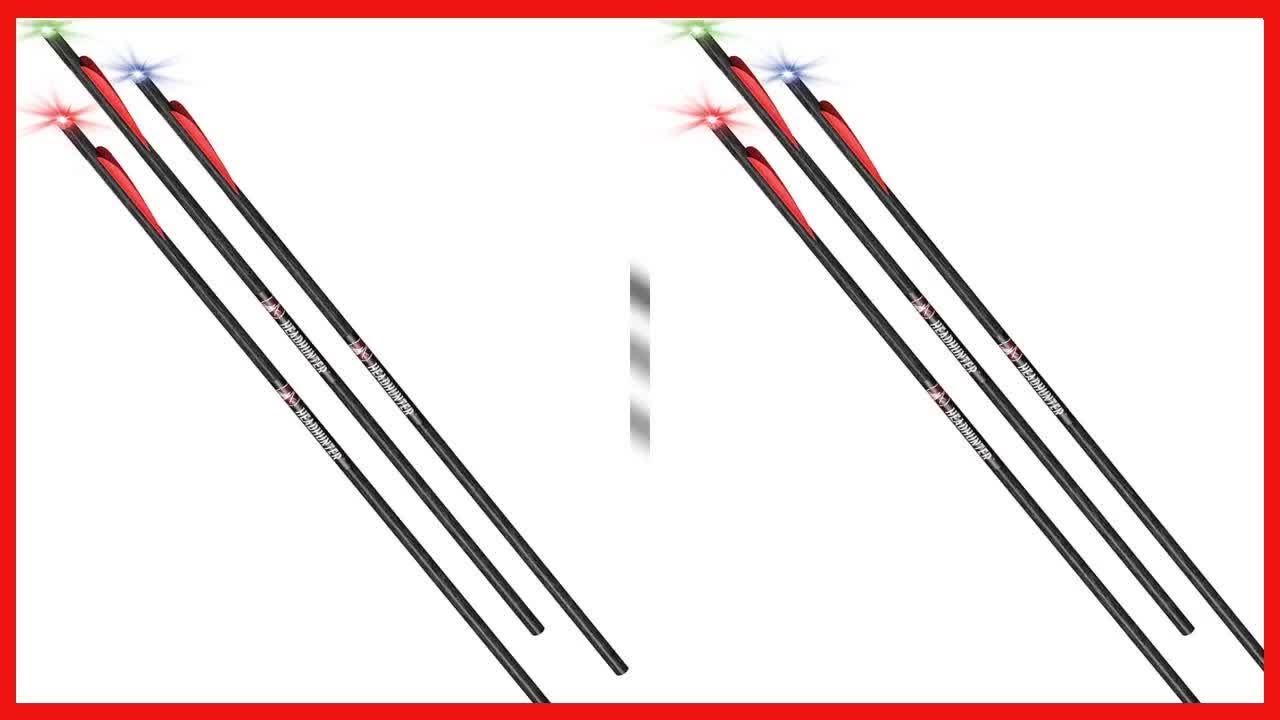 Barnett Headhunter Strobe Lighted Crossbow Arrows, 3-Pack of ...