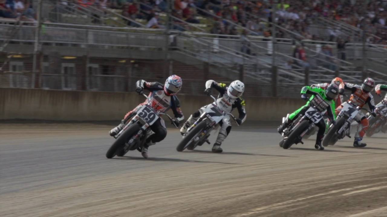 2016 AMA Pro Flat Track Springfield Mile I - YouTube