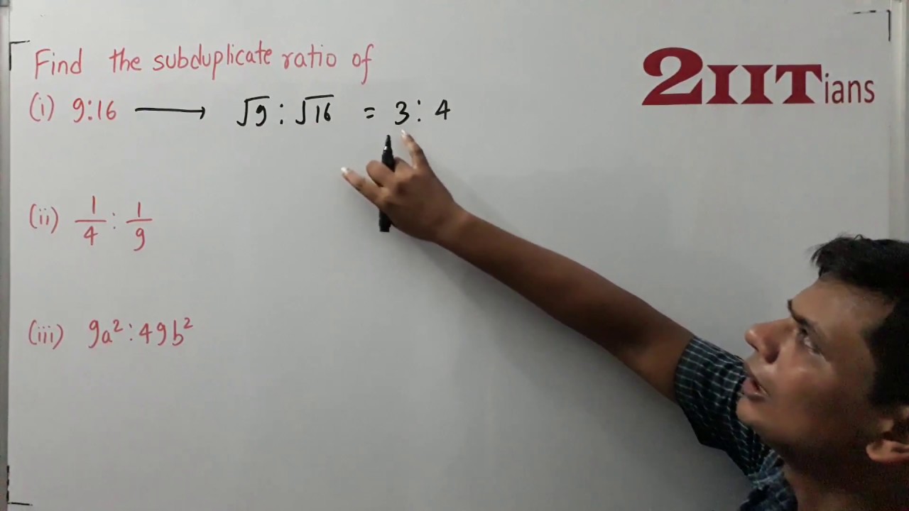 Ratio & Proportion Exercise 7.1 Q5 Class X ICSE | IIT JEE Find the sub ...