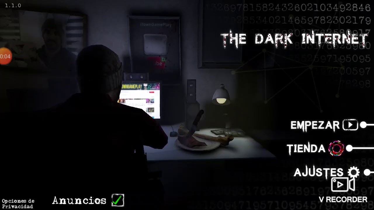 Dark Internet horror game easy mode 2 deaths only - YouTube