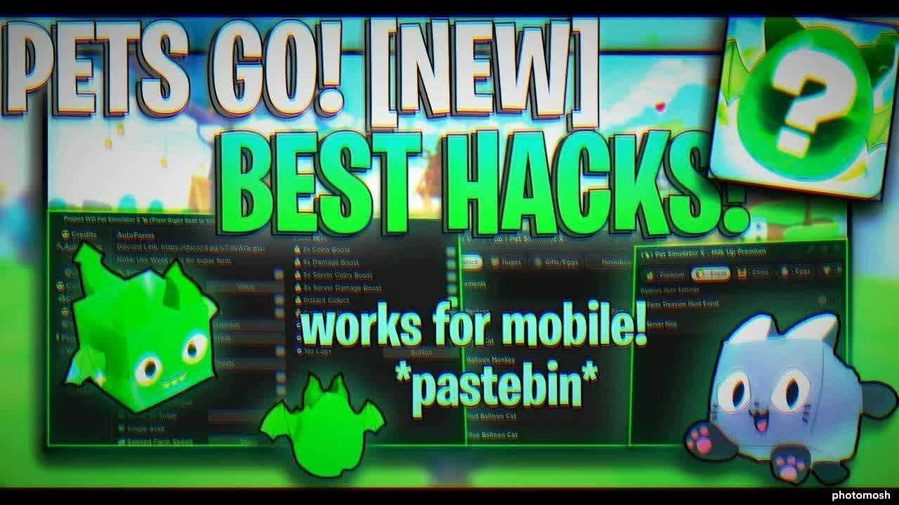 ROBLOX PETS GO SCRIPT x X-MAS UPD / HACK GUI : AUTO FARM, DUPE PETS ...