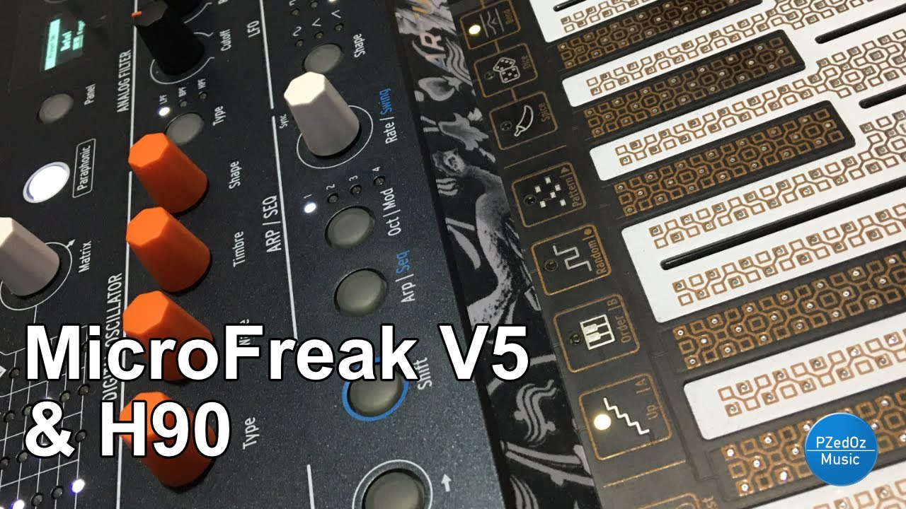 Micro Freak v5 OS | Eventide H90 | demo track using a new custom preset ...