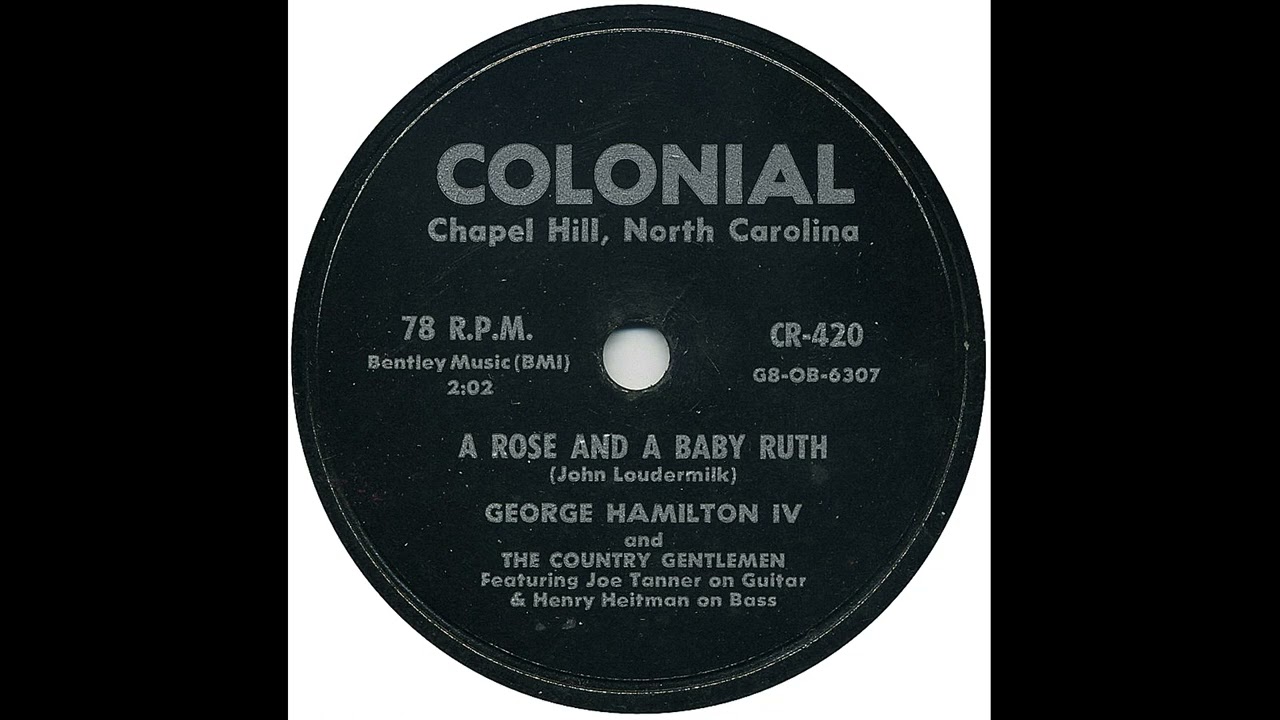 A Rose & A Baby Ruth - George Hamilton the IV - YouTube
