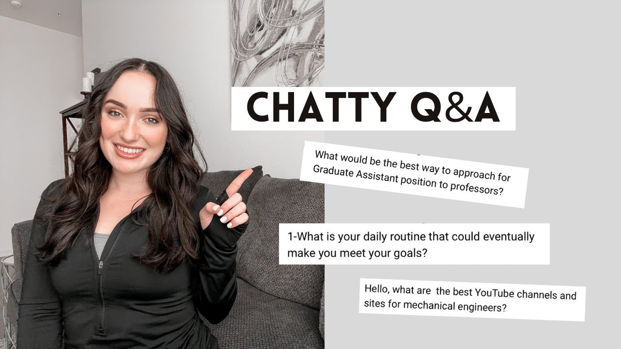 Chatty Q&A // answering your engineering questions! - YouTube