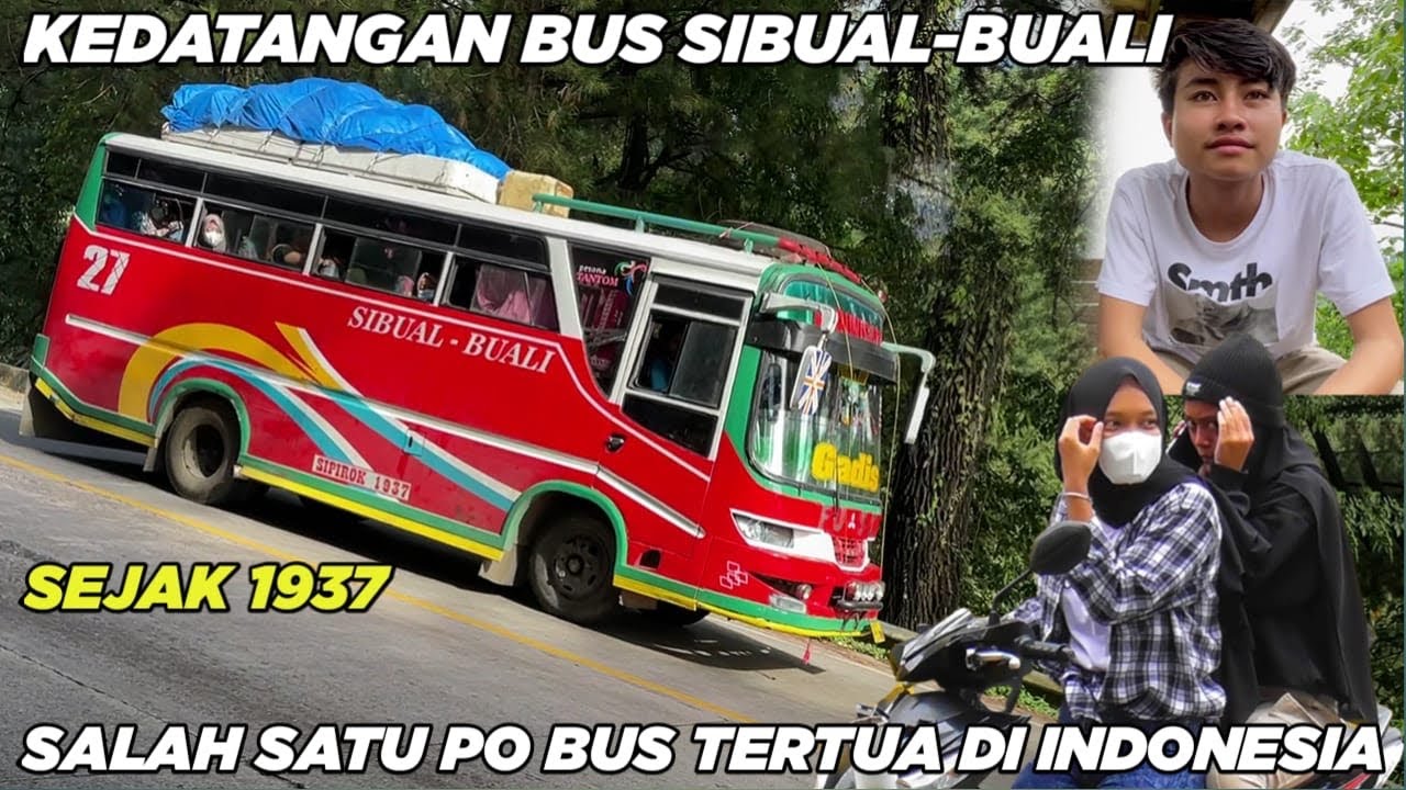 Bus Tertua di Indonesia SiBual Buali Lewat Sitinjau Lauik, Fans Bocil ...