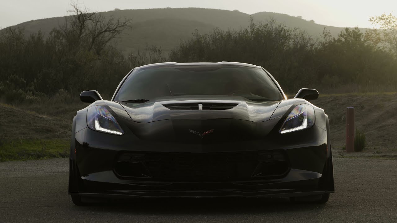 Blacked out Z06// Wig Split- Pouya & Denzel Curry (4k) - YouTube