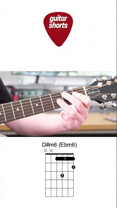 Guitar for beginners. D#m6 (Ebm6) Chord. #shorts - YouTube