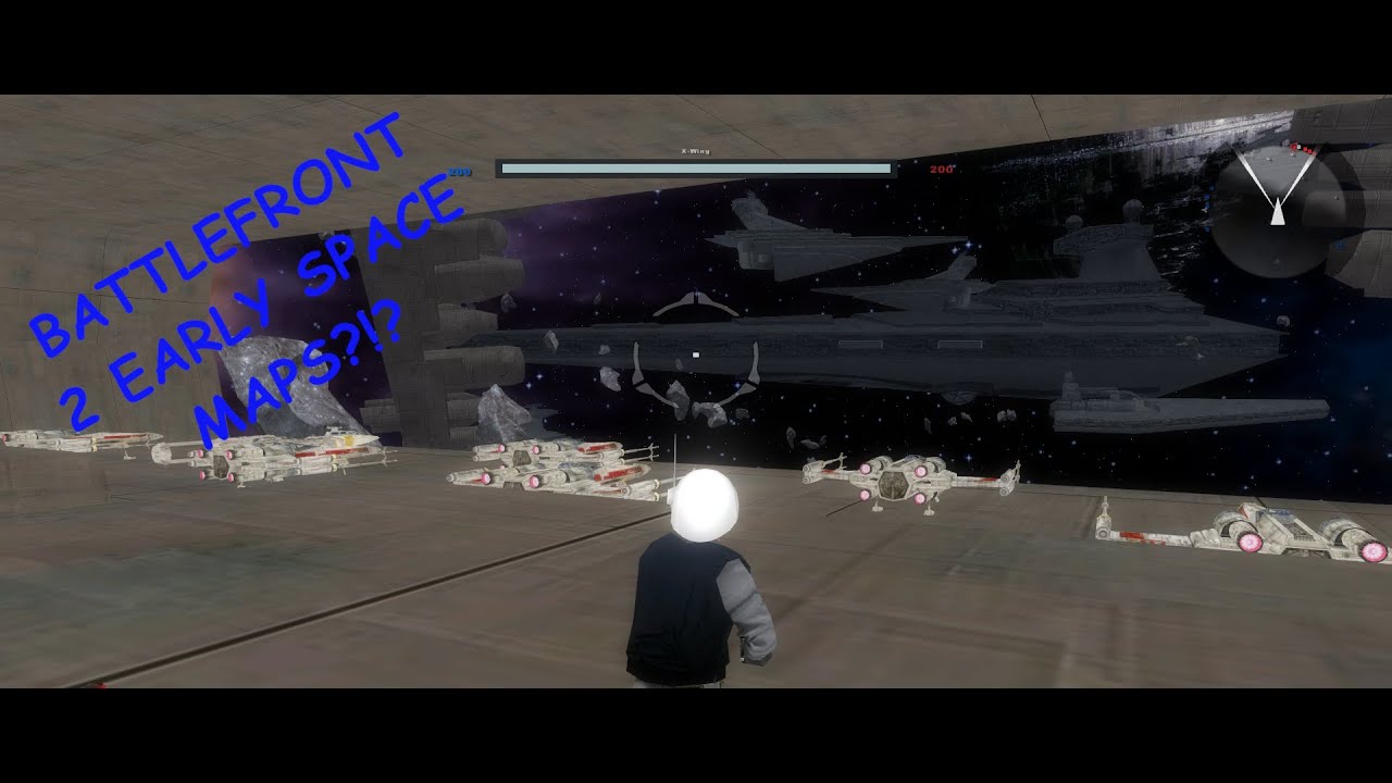 SWBF2 Early Space Maps - YouTube