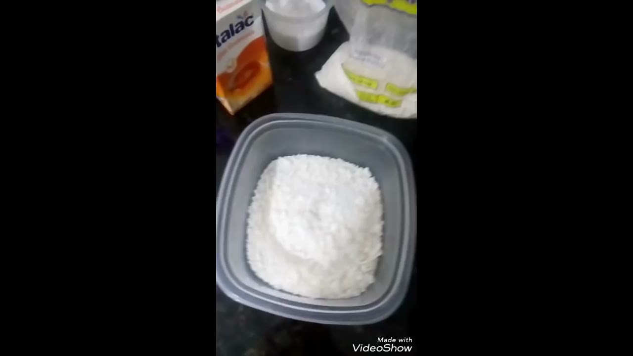 Tapioca molhada com coco. Como fazer em poucos minutos - YouTube