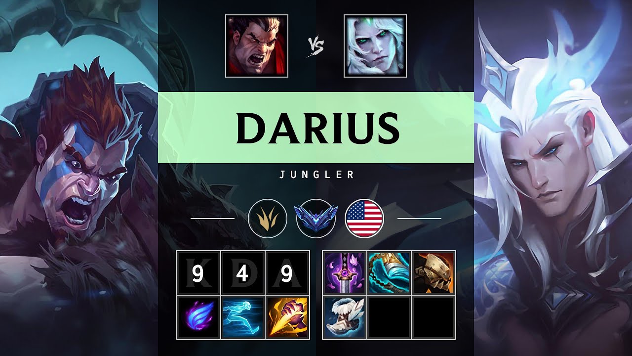 Darius Jungle vs Viego: Unstoppable - NA Diamond Patch 25.S1.1 - YouTube