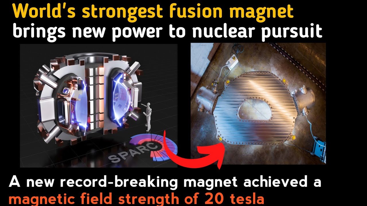 A new record-breaking magnet achieved a magnetic field strength of 20 ...