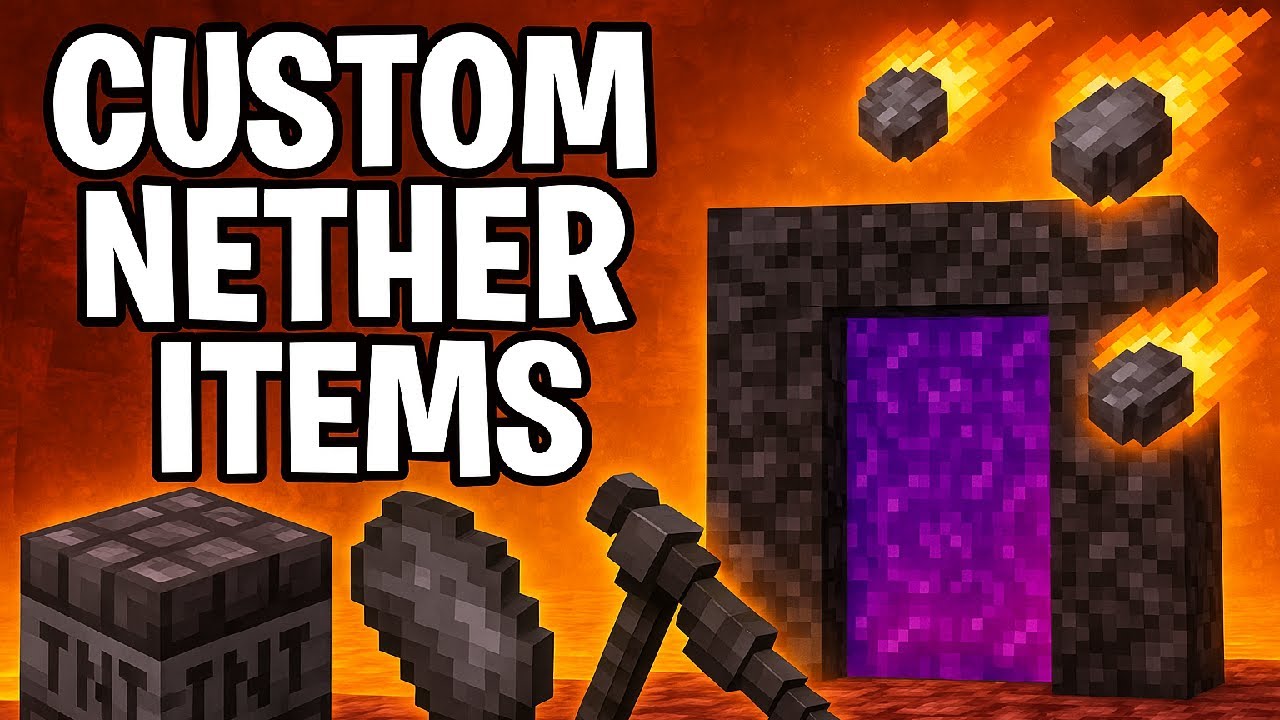 Minecraft but There Are Custom Netherite... - YouTube
