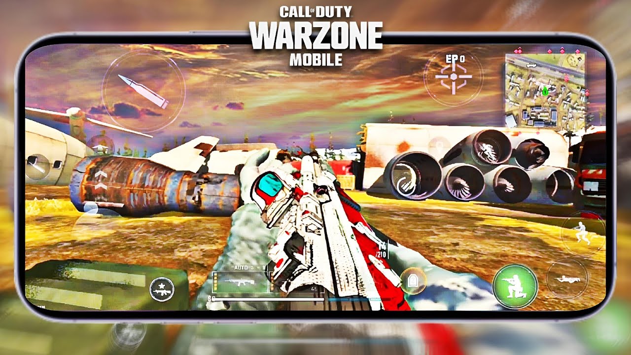 WARZONE MOBILE ANDROID MAX GRAPHICS 60 FPS GAMEPLAY - YouTube