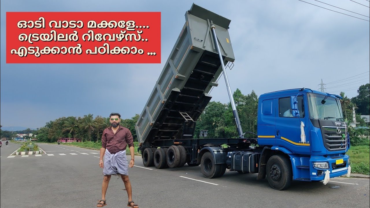 TATA PRIMA 5530S Tipper Trailer Review - YouTube