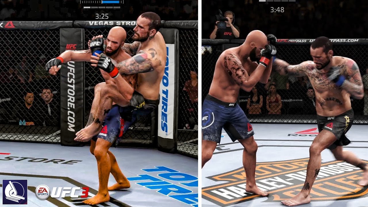 EA UFC 3: CM Punk vs Mike "The Truth" Jackson | UFC 225 - YouTube