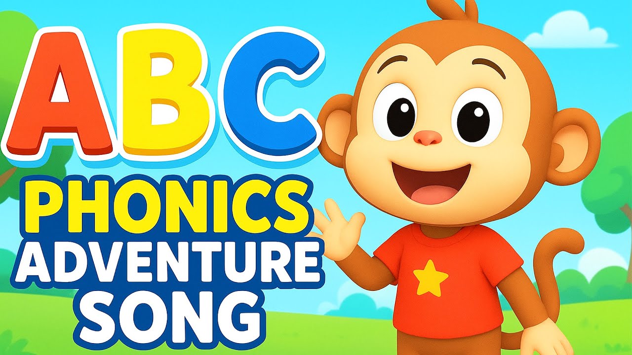 ABC Phonics Adventure Song | Fun Learning Alphabet Song for Kids ...