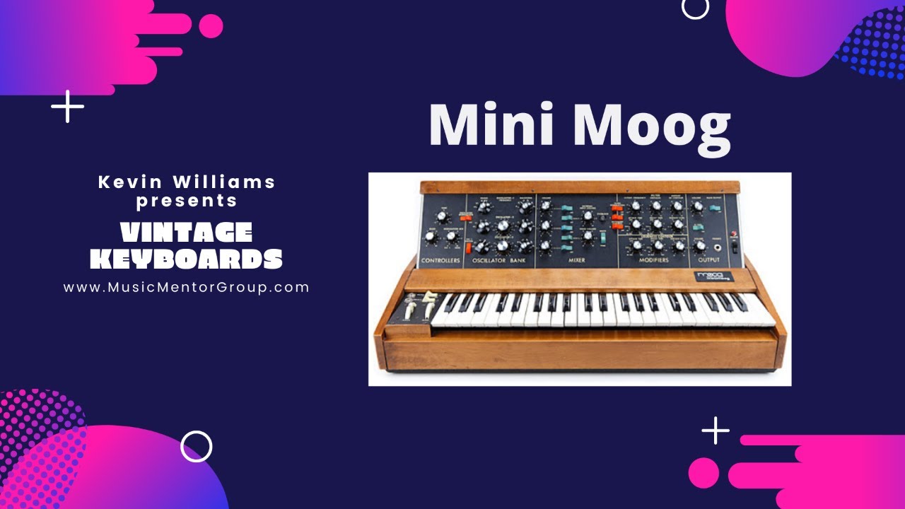 Mini Moog Demo - YouTube