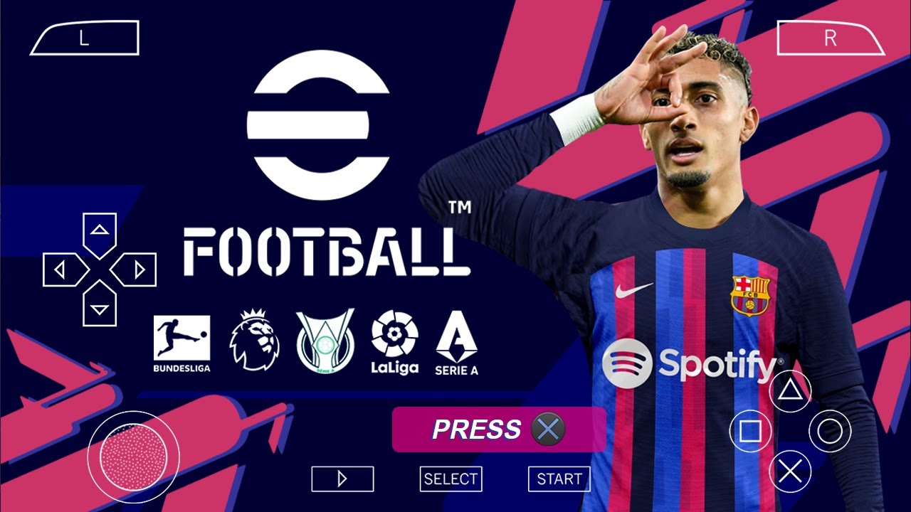 EFOOTBALL PES 2022 PPSSPP CAMERA PS5, GRAFICOS 2K HD NARRAÇÃO SILVIO ...