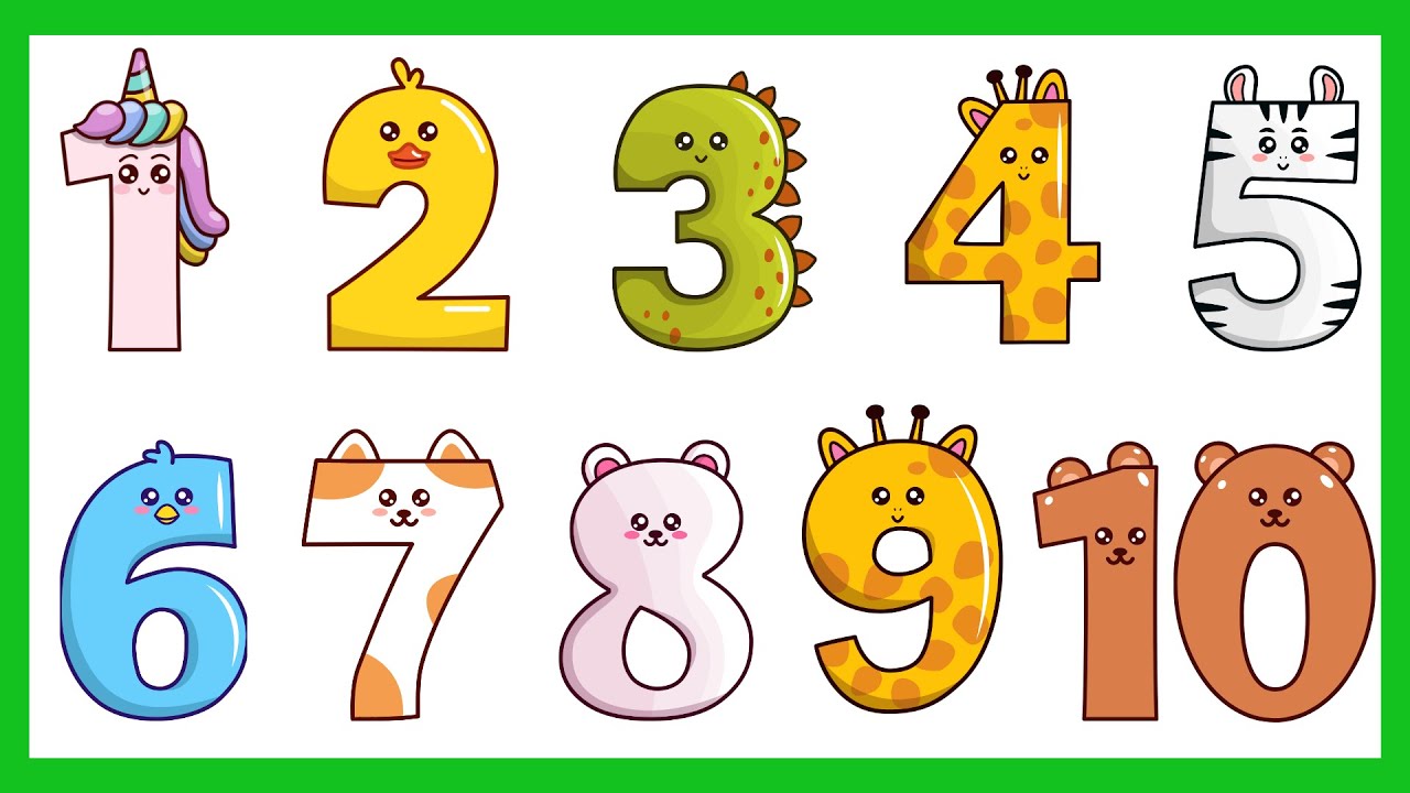 Learn English Counting - Numbers From 1 To 10 For Kids And Toddlers ...