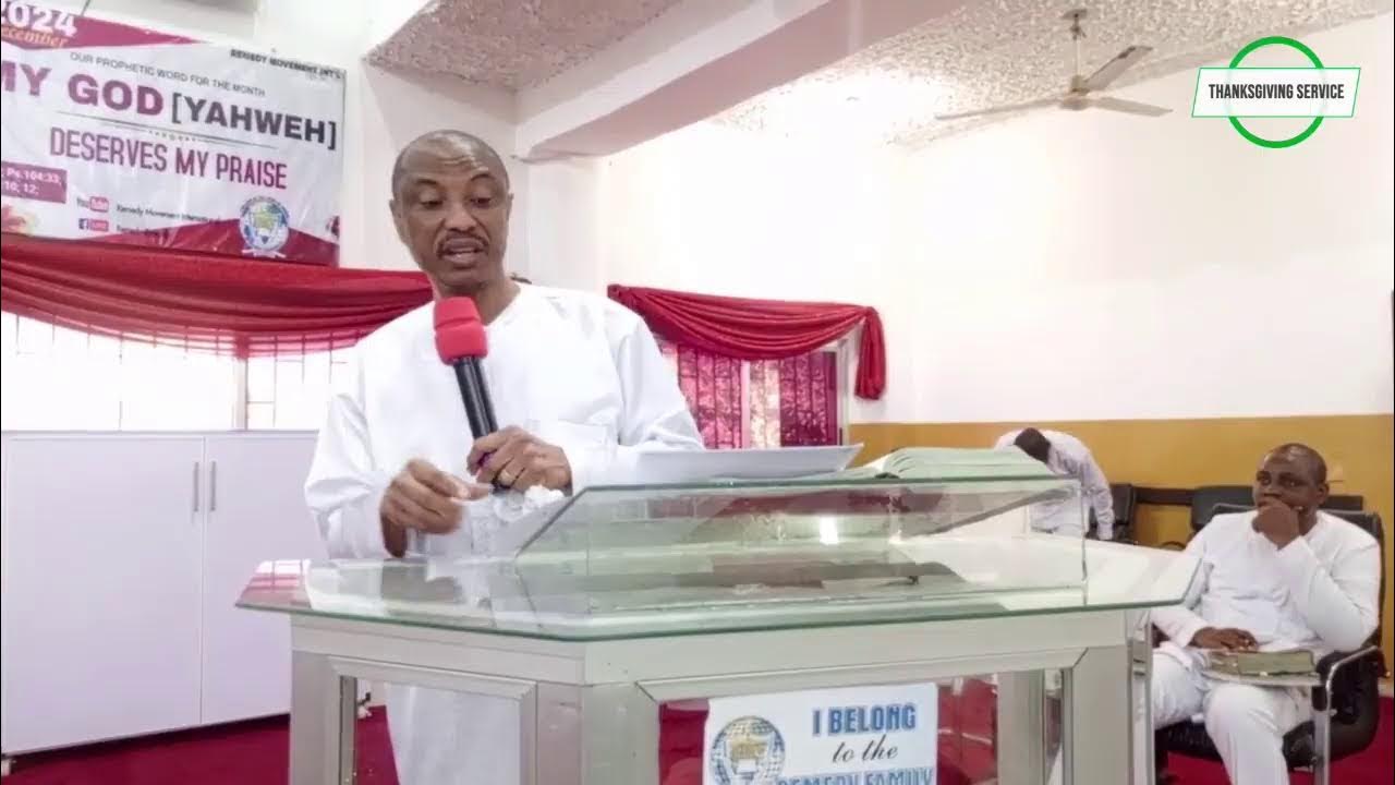 END OF THE MONTH, END OF THE YEAR THANKSGIVING SERVICE. | SUNDAY | DECEMBER 29, 2024 | 11:15AM ...