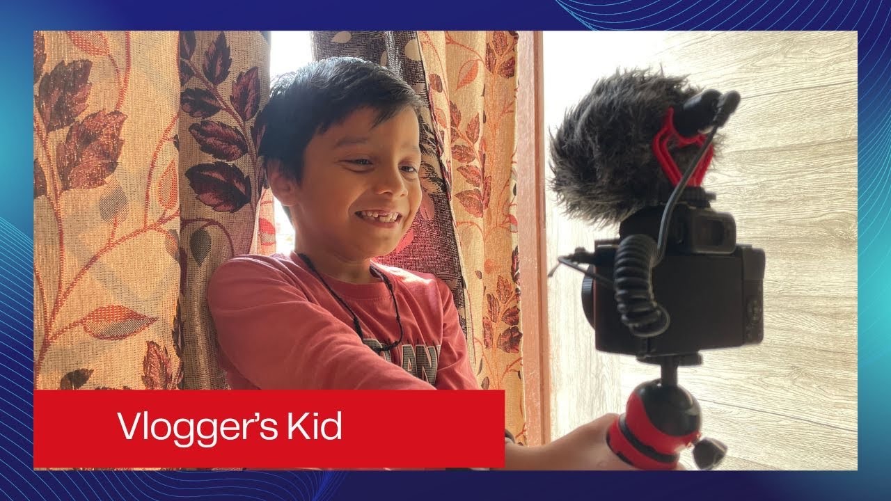 Vlogger Kid 😂 #youtube #kids - YouTube