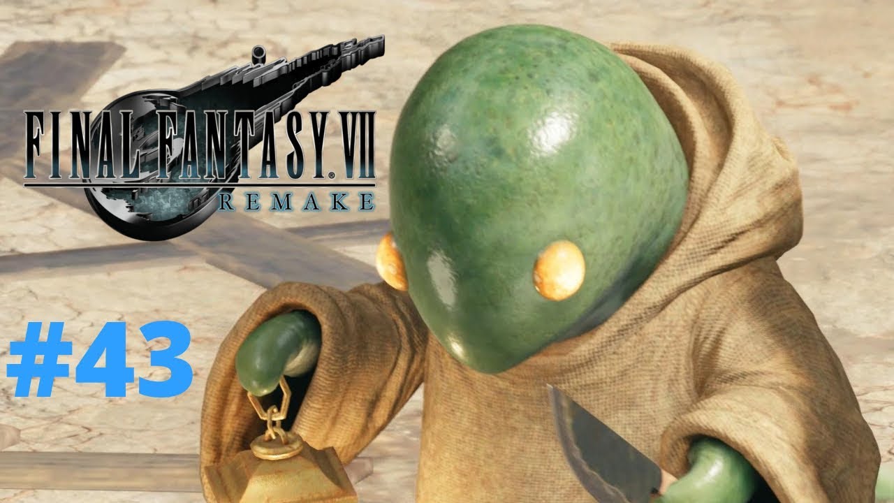 #43 Final Fantasy 7 Remake Walkthrough (DE/Full HD/Blind)-Tonberry ...