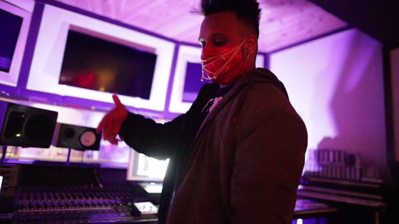 Aaryan Shah Working on "Overdrive" in the Studio - YouTube