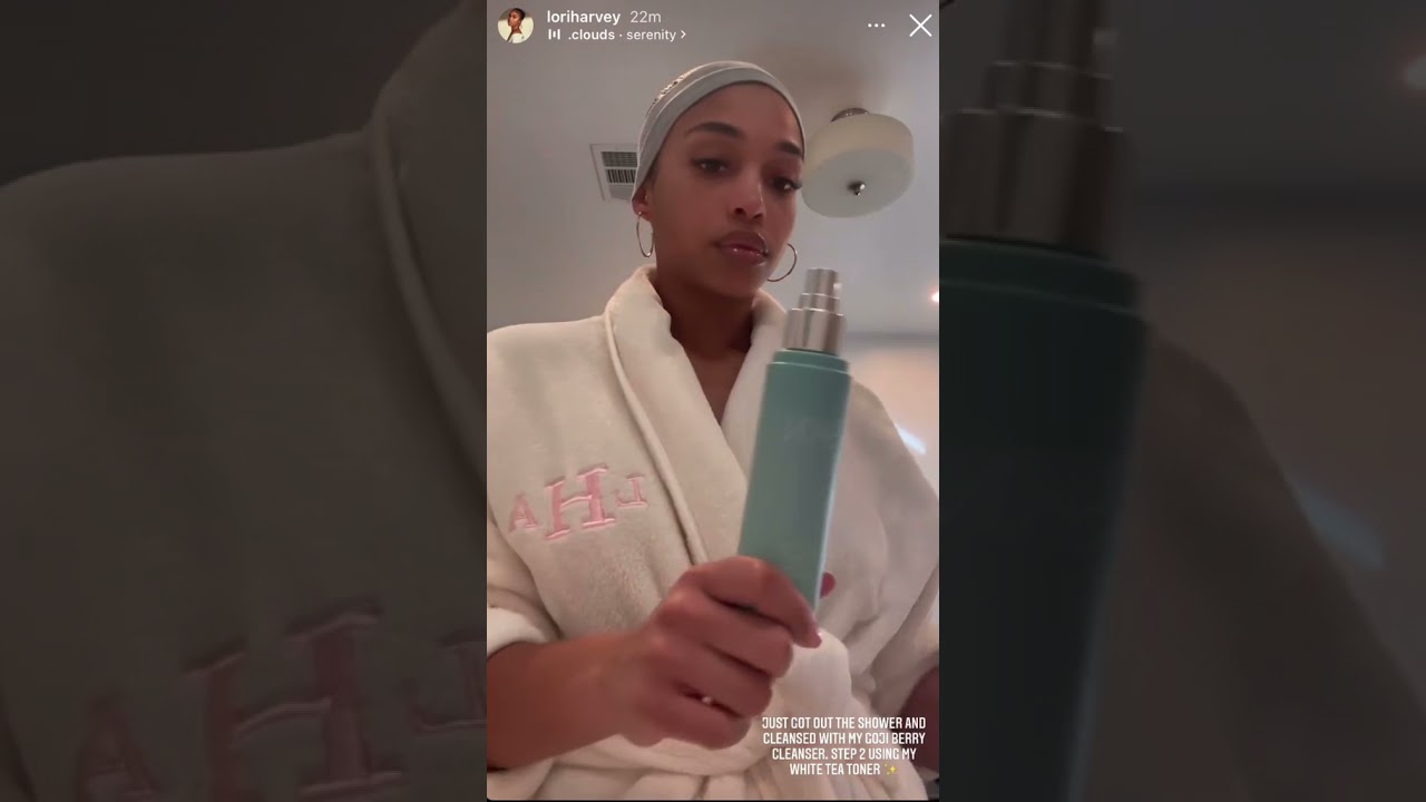 lori harvey skin care routine - YouTube