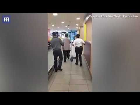McDonalds-da siçovul ovu - ŞOK VİDEO