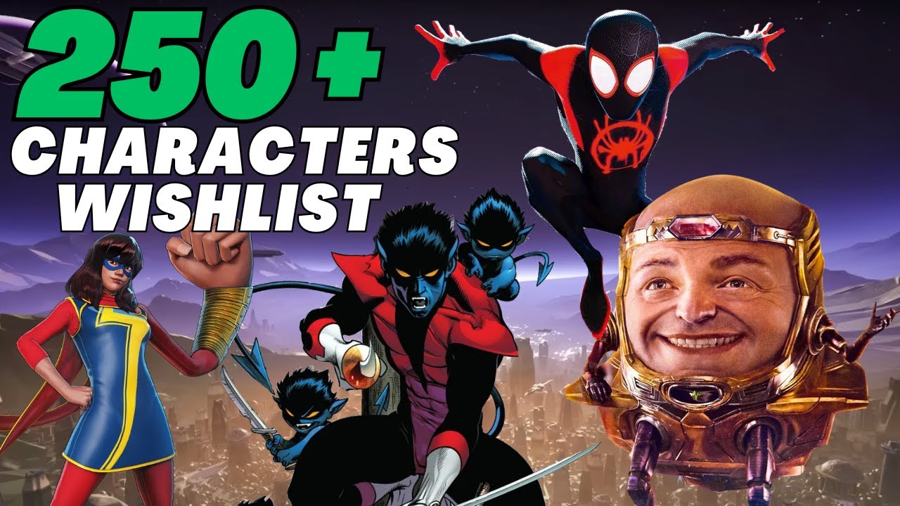 250+ Characters Voting Wish List for Marvel Rivals! - YouTube