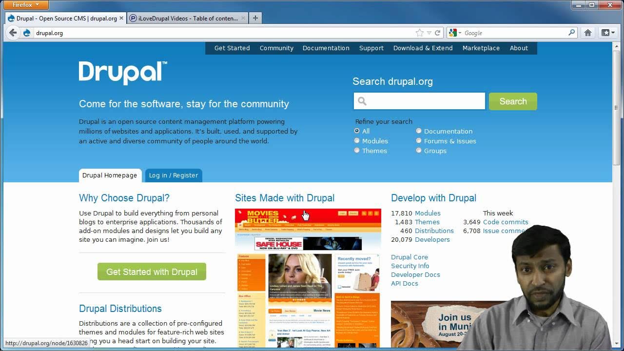 Learn Drupal 7 in one hour! What Is Drupal? Part 1/8 - Learn How To Create A Website With Drupal ...