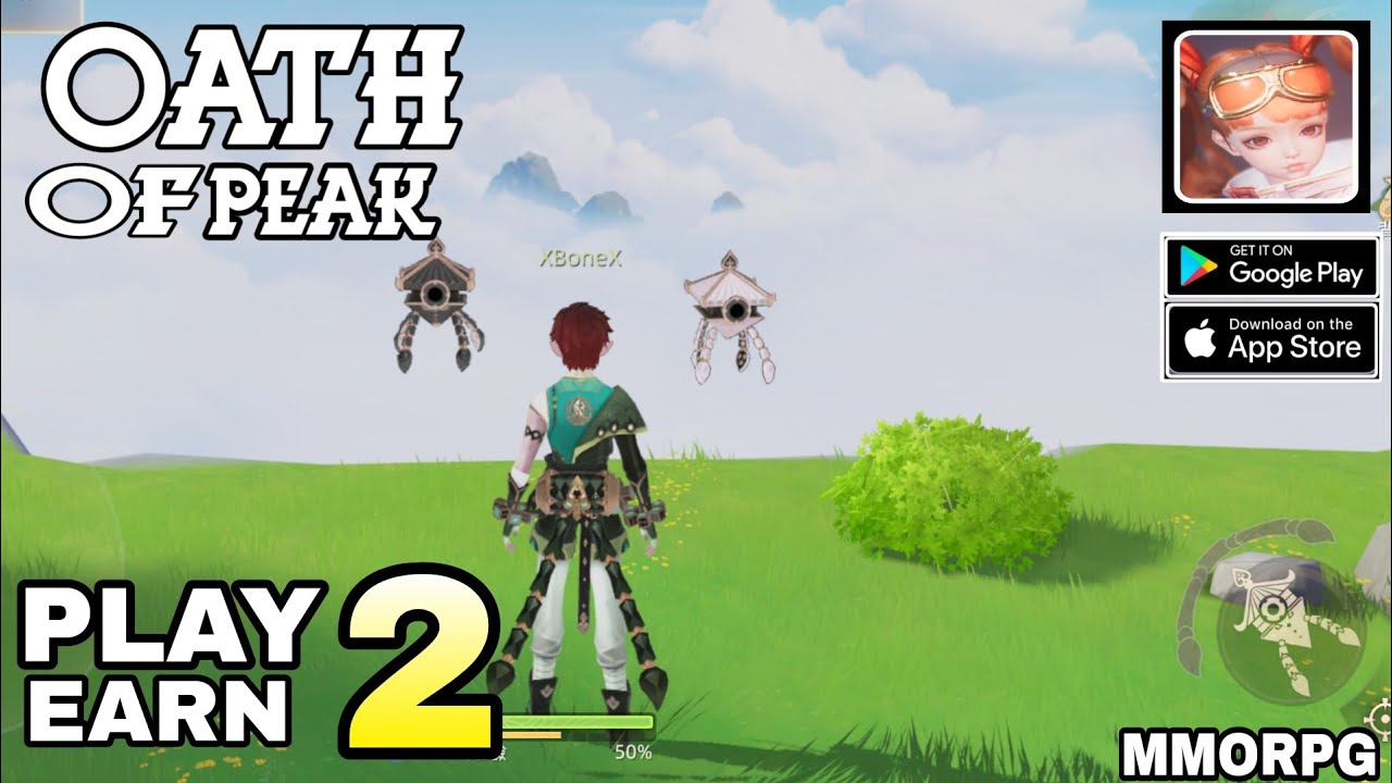Oath Of Peak Gameplay MMORPG Mobile Play To Earn For Android/ios 2023 ...