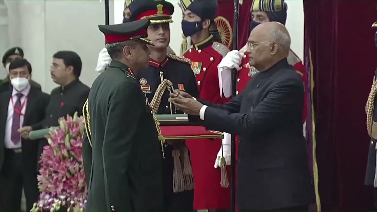 President presents Ati Vishisht Seva Medal to Major General (now Lt ...