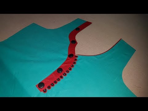 Latest Front Neck Designs with One Side Patterns - YouTube