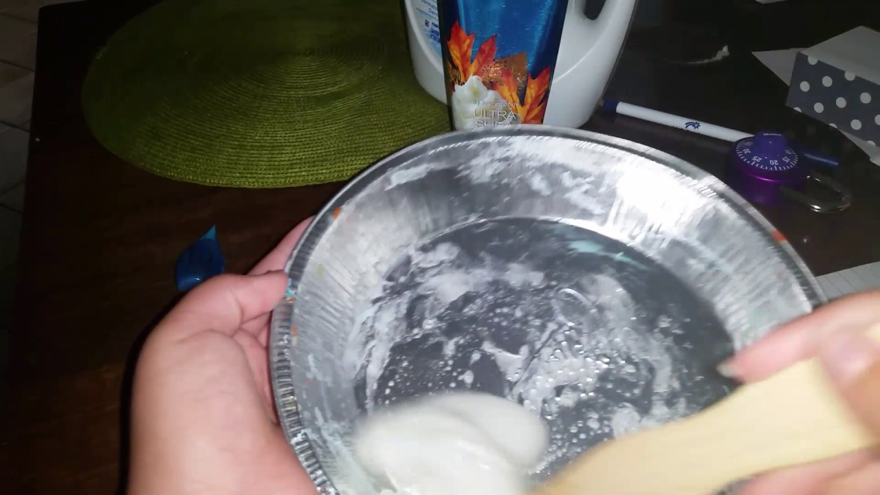 How to make clear slime stretchy - YouTube