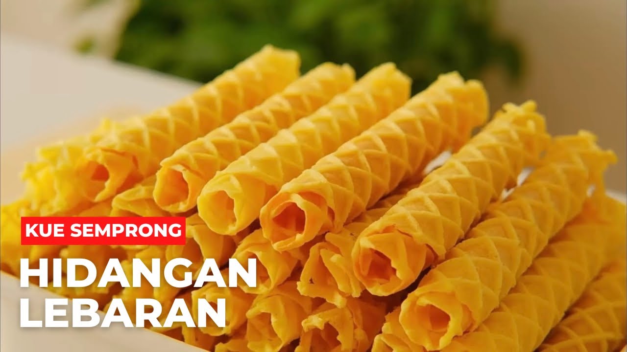 RESEP KUE SEMPRONG | super renyah!!!! | untuk hidangan LEBARAN - YouTube