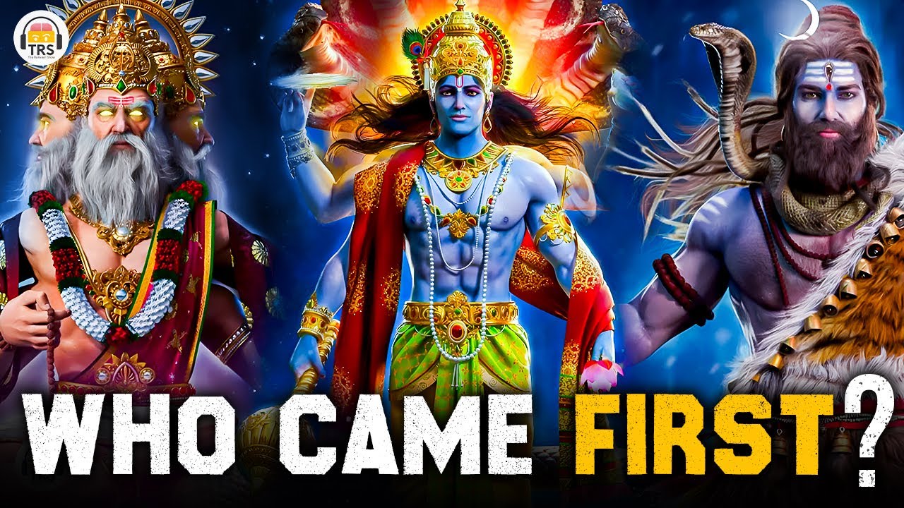 Vishnu, Shiva Aur Brahma - Who Came First? - YouTube