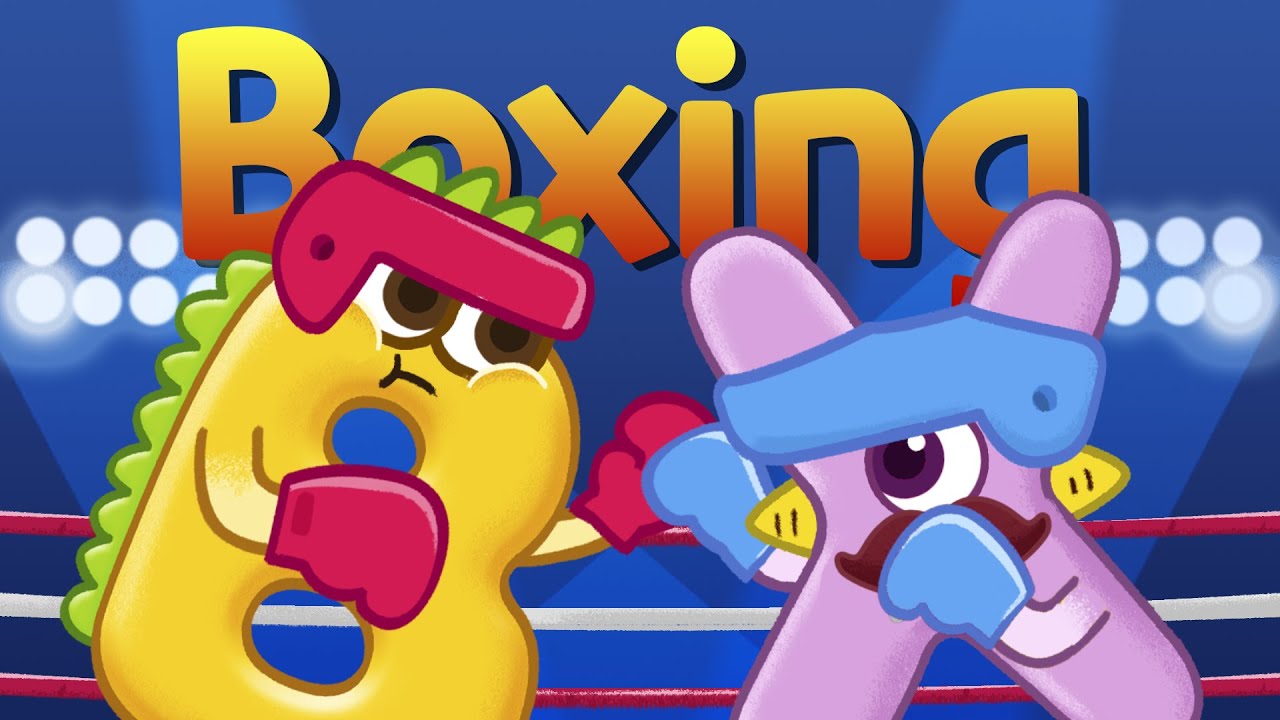 Sports English words rhymes for kids ! Baseball, Golf, Tennis, Boxing ...