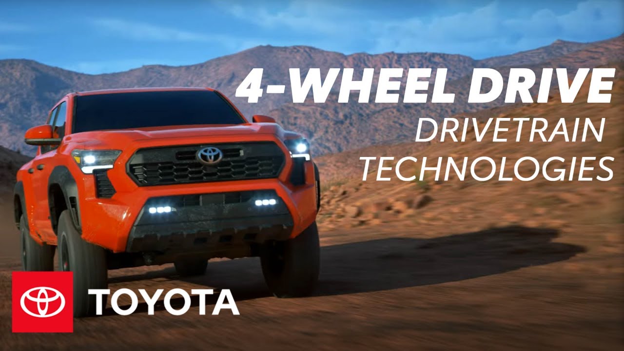 Toyota's 4WD Systems & Drivetrain Technologies Explained | Toyota - YouTube