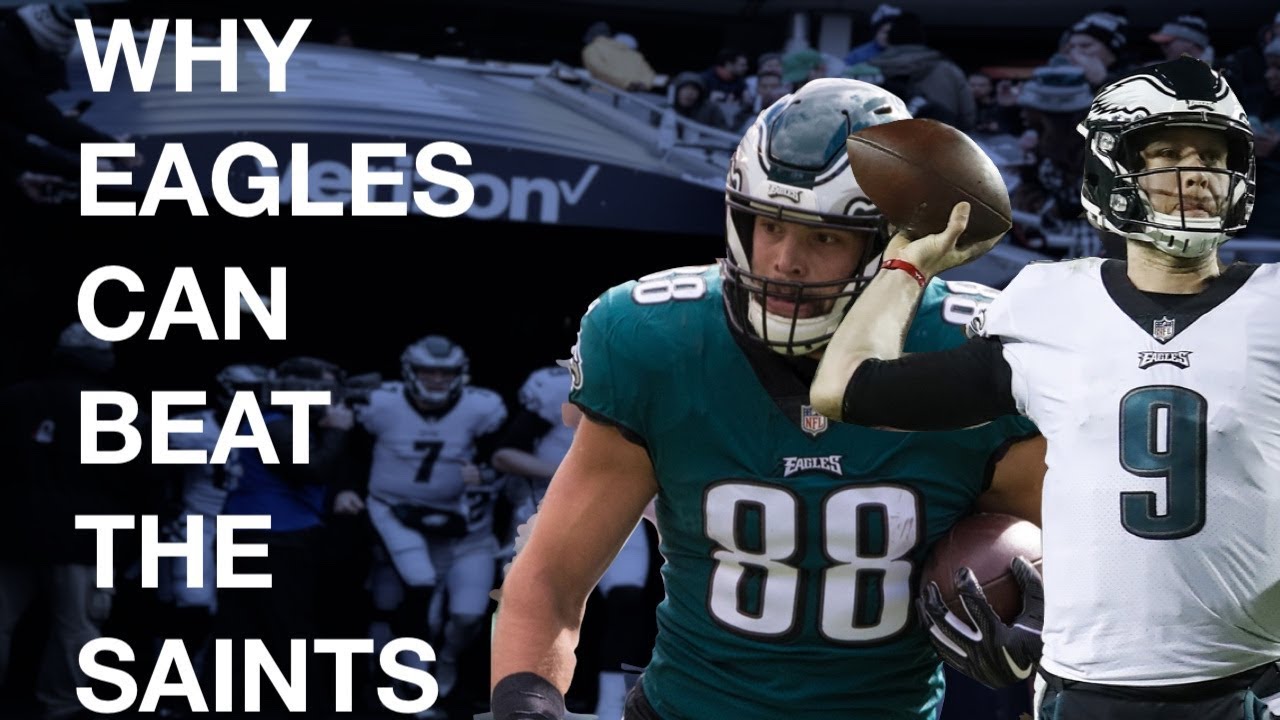 WHY EAGLES OFFENSE CAN OVERTHROW SAINTS | EAGLES FILM ROOM - YouTube