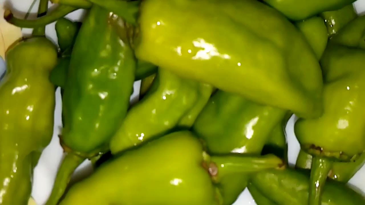 Green chilli with lemon recipe - YouTube