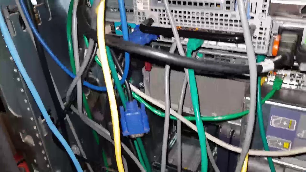 The New Plan To Re-Wire My Server Cabinet - YouTube