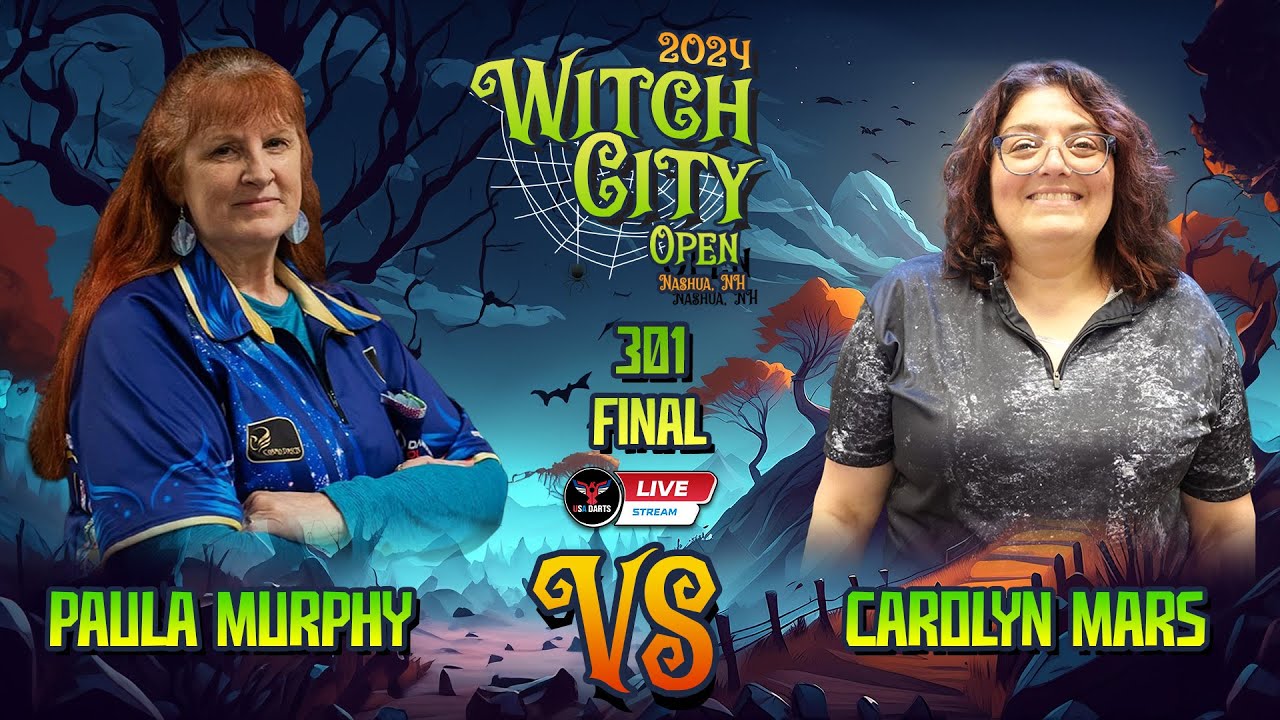 Paula Murphy vs Carolyn Mars | 301 Final | Witch City Open - YouTube