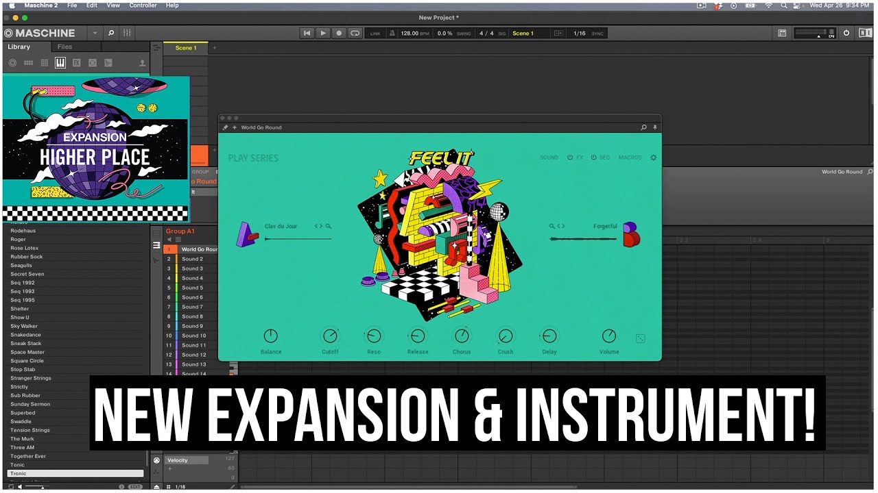 New Higher Place Expansion & Feel It Play Series Instrument From Native ...