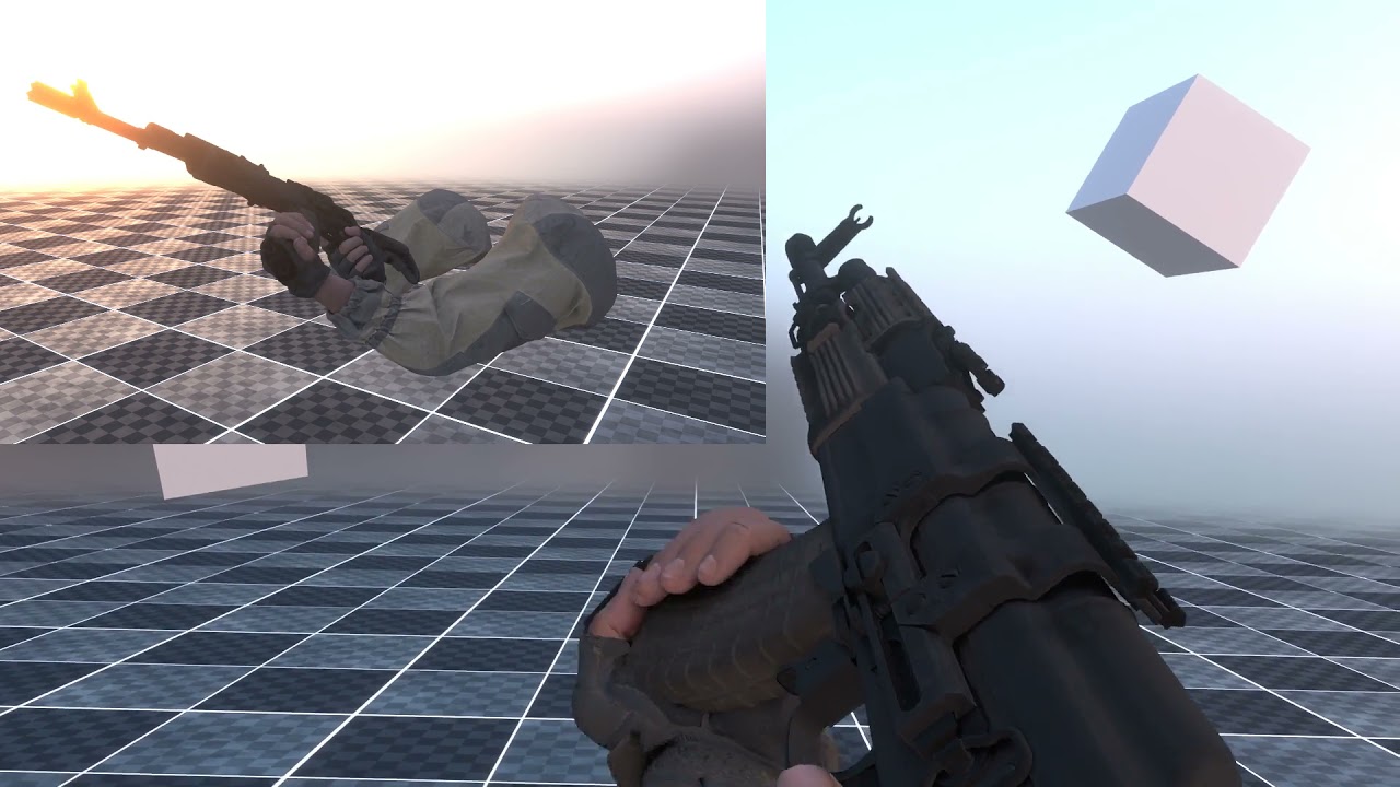 A very untypical way of reloading an AK-47 (it hurts?) - YouTube