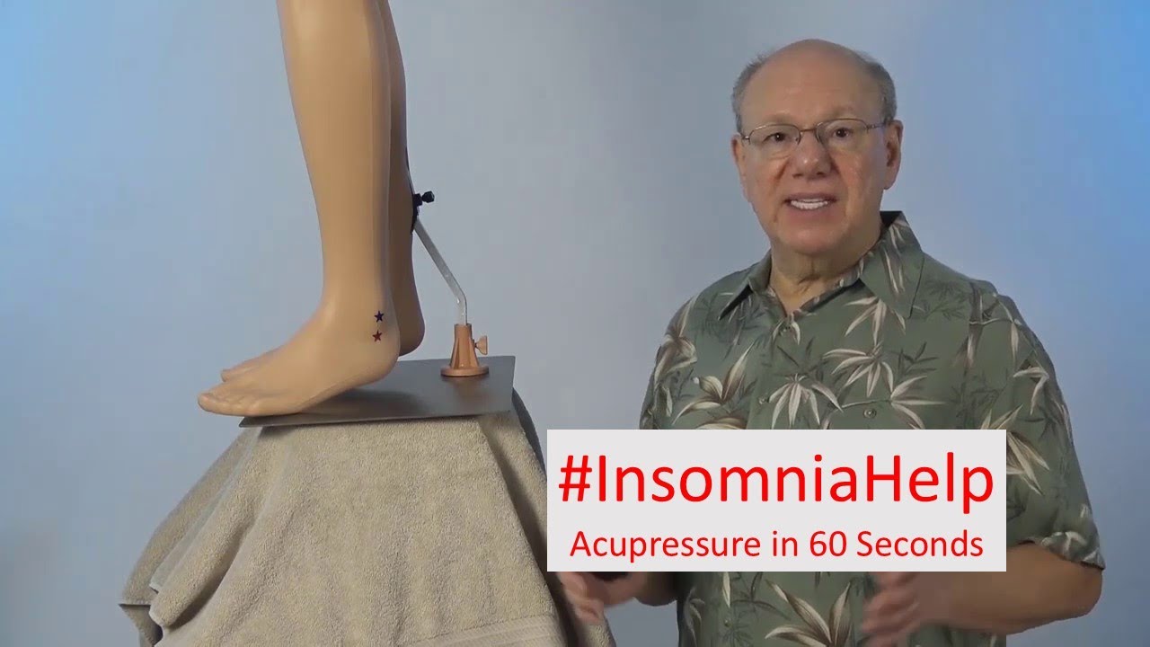 Say Goodbye to Sleepless Nights: Acupressure for Better Sleep - YouTube