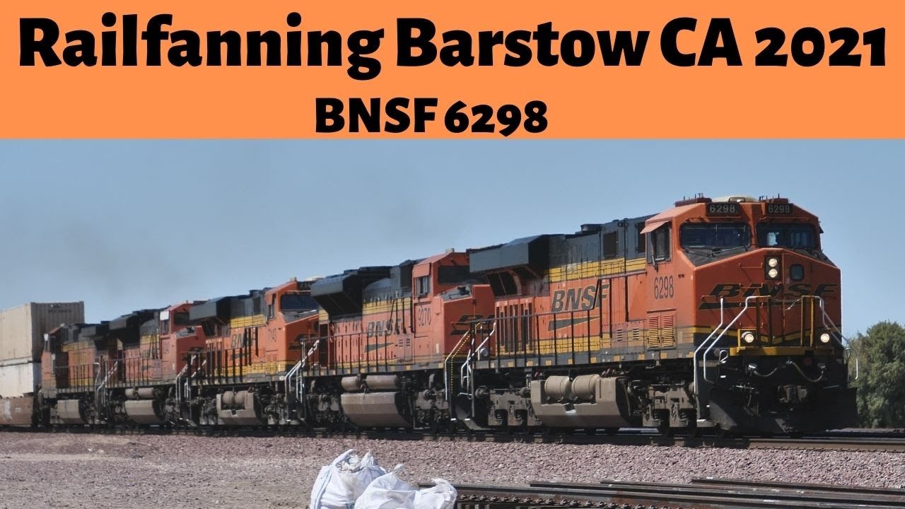 BNSF 6298 Eastbound Intermodal Train - YouTube
