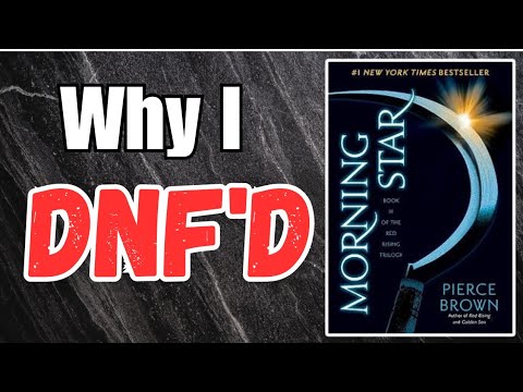 Why I DNF'd Morning Star by Pierce Brown - YouTube