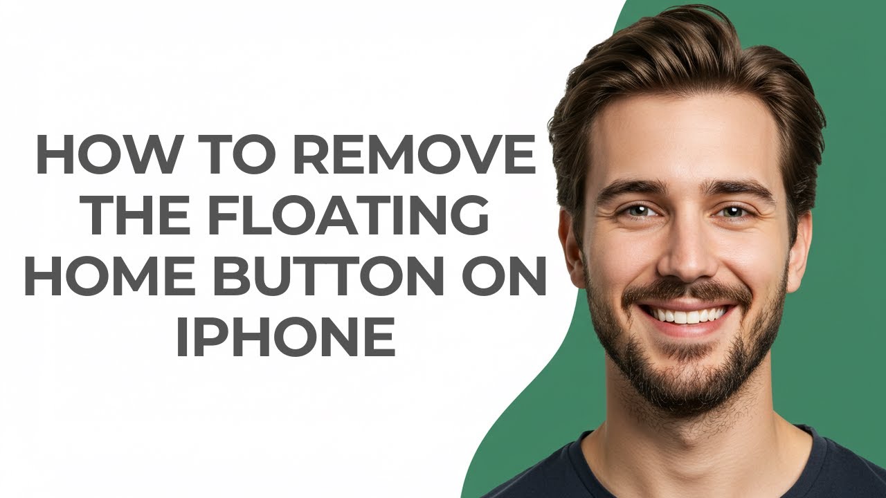 How To Remove The Floating Home Button On iPhone - GUIDE! - YouTube