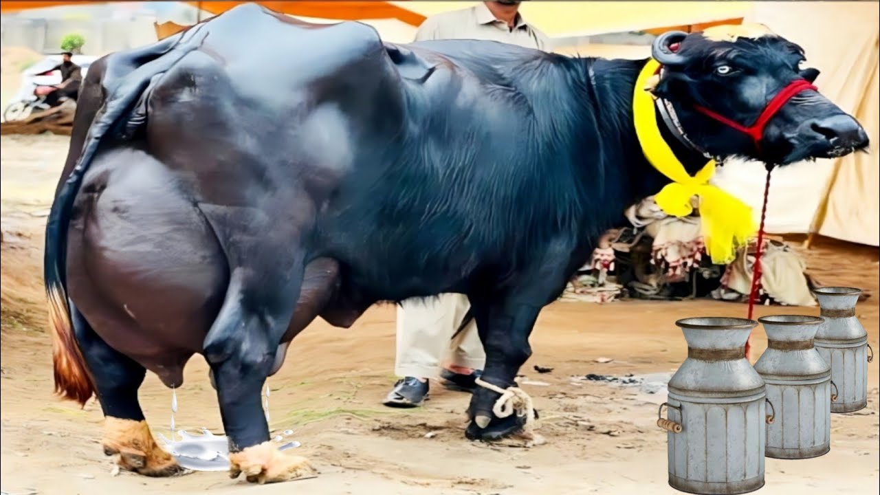 Worlds Top Milking Nili Ravi Buffalo Documentary in Hindi/Urdu | Nili ...
